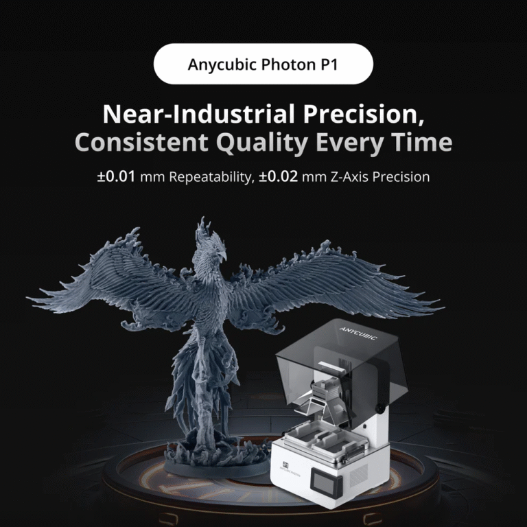 Photon P1 Reservation – Secure Your Dual-Tank Resin Printer